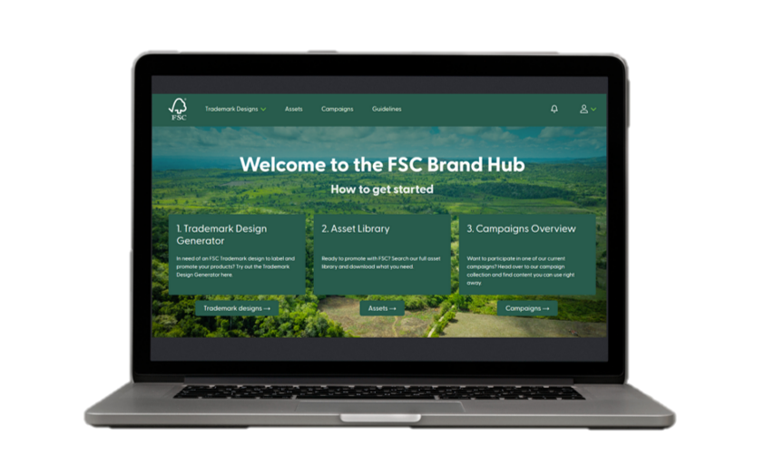FSC International lancerer FSC Brand Hub | Forest Stewardship Council